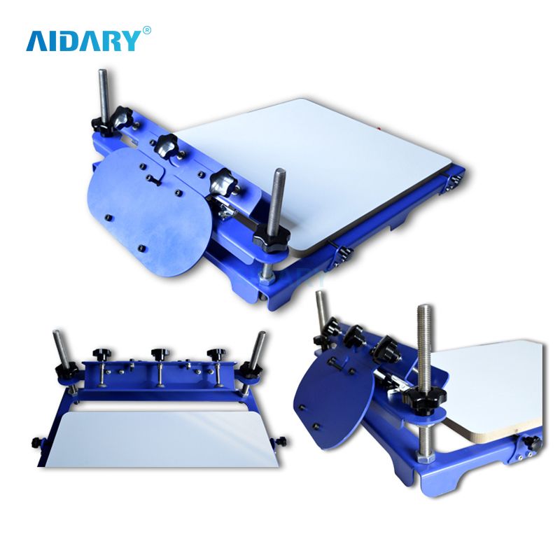 Micro-adjust Big Size One Color Screen Printing Machine - Buy hat ...
