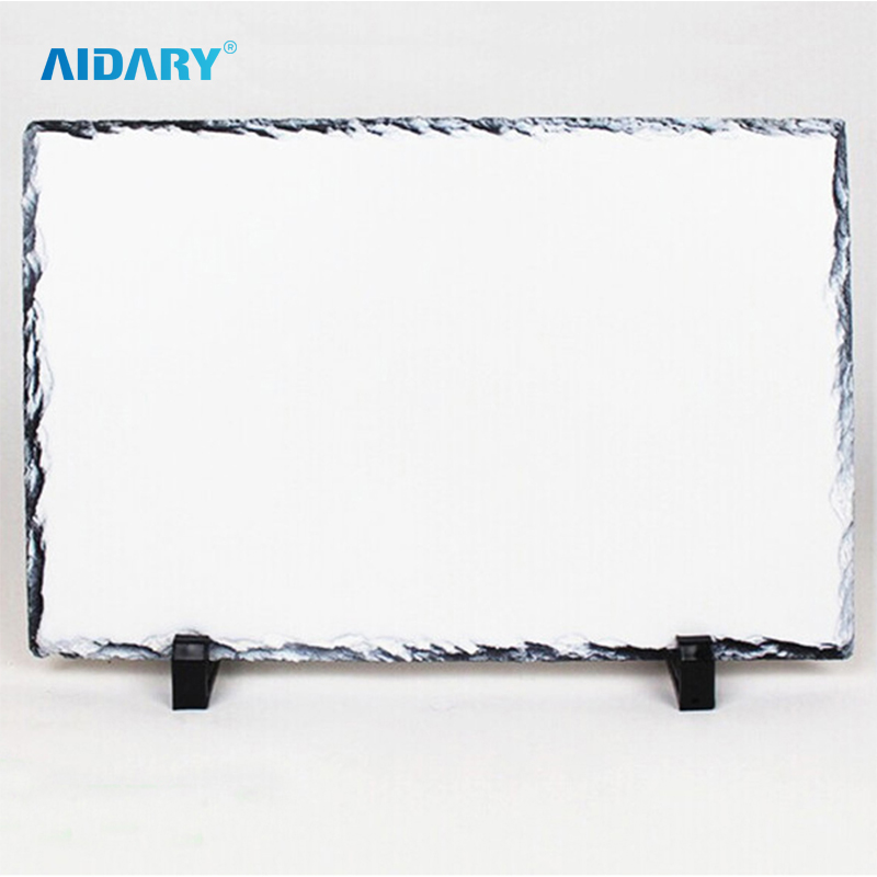 Sublimation 20*30cm Rectangle Rock Photo Sublimation Photo Slate With ...