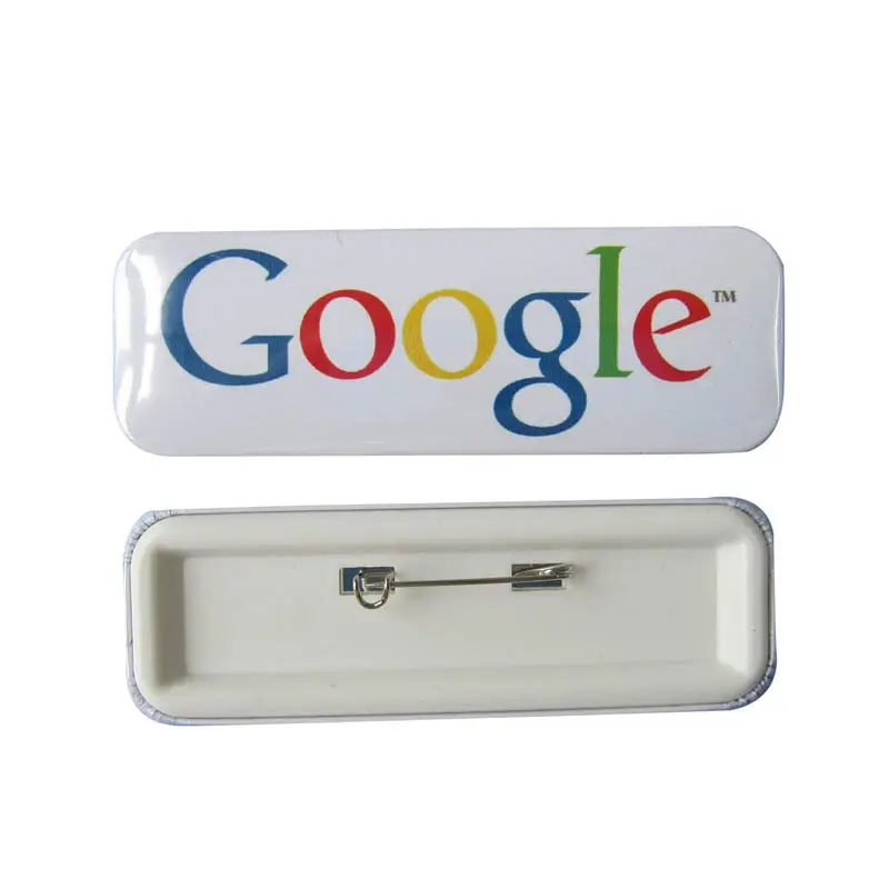 70*25mm Rectangle Badge Pin Making Machine - Buy Rectangle Badge Pin ...